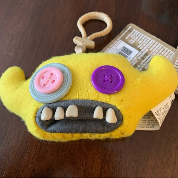 Fuggler | Toys | Fuggler Funny Ugly Monsters Yellow Plush Keychain S ...